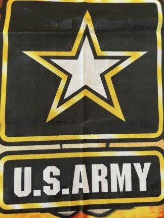 Army Defending Freedom Gold Flag 3x5 FT